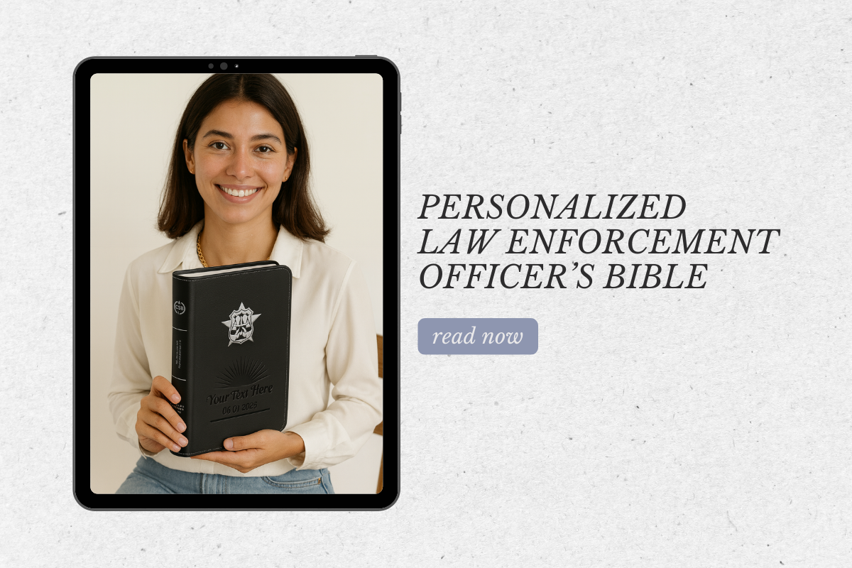 Personalized CSB Law Enforcement Officer’s Bible: The Complete Gift ...